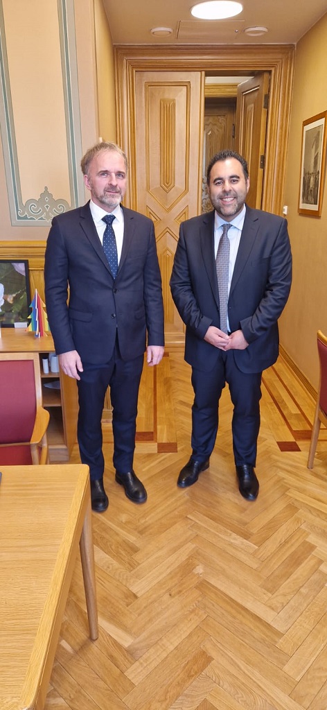 Ambasador Bakir Sadović se sastao sa predsjednikom i zamjenikom ...